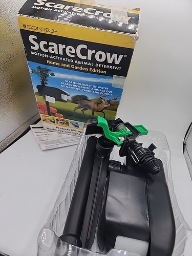 Contech ScareCrow Motion Activated Animal Deterrent Burst Of Water | eBay