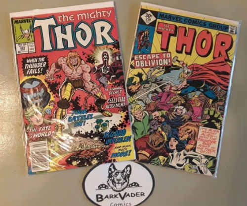 Thor comic lot - 259 389 1st App. Demons of Death, Replicoid, Sigurd - Gargoyle | eBay