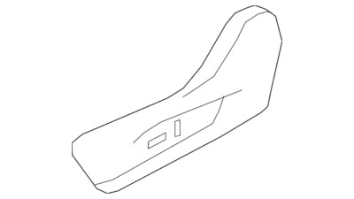 Genuine Subaru Outer Finish Panel 64115FL311VH | eBay