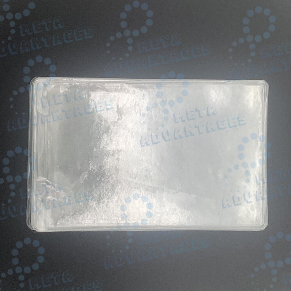 NEW 10PCS Soft Clear Plastic Card Sleeves Protectors for ID Cards | eBay