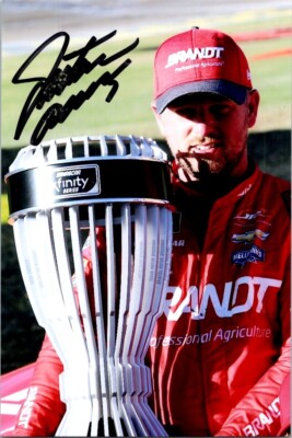 JUSTIN ALLGAIER Hand Signed Autograph 4x6 Photo NASCAR Nationwide ...