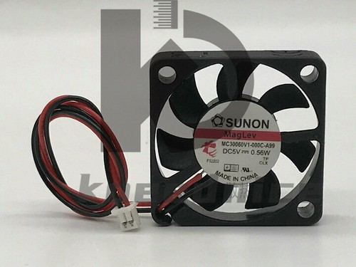 1 pcs SUNON Fan MC30060V1-000C-A99 DC 5V 0.56W 3006 3CM 2 Pin | eBay