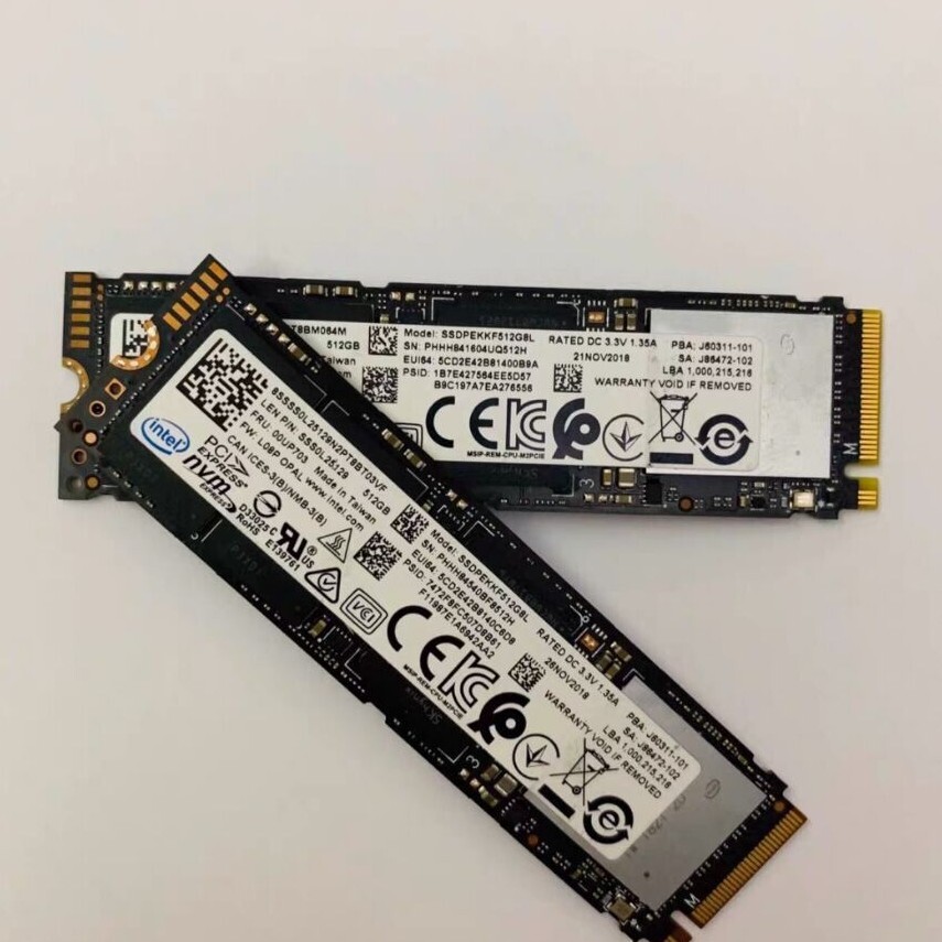 Intel 7600p Series SSDPEKKF512G8L 512GB 2280 M.2 PCIe NVMe Solid State ...