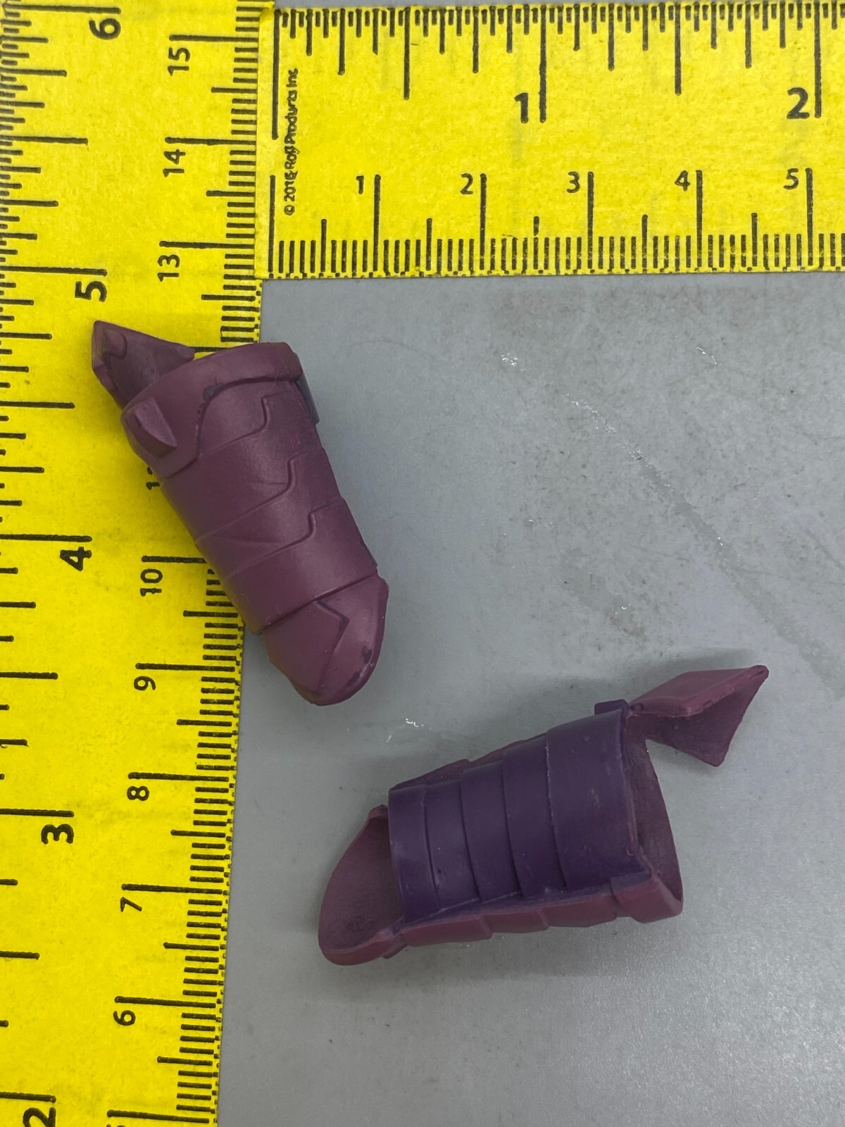 Purple Gauntlets Arm Bracelets Animal Warriors of the Kingdom 6" AWOK ...