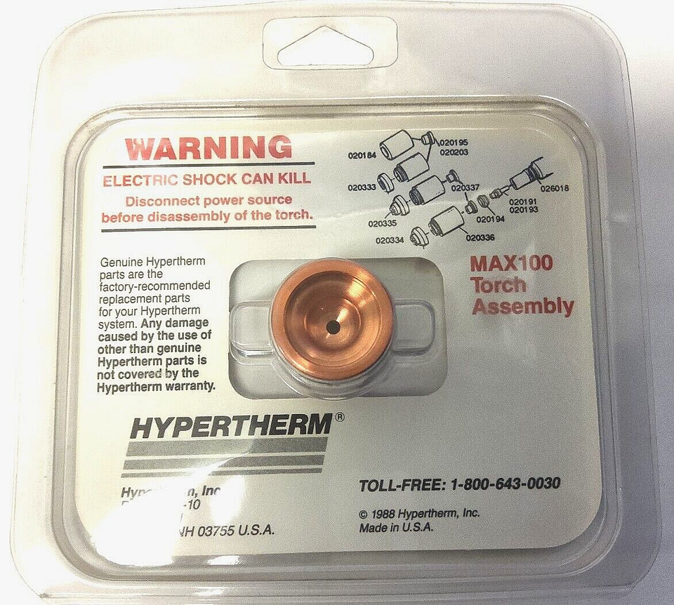 Hypertherm 020339 Plasma Gouging Nozzle | eBay