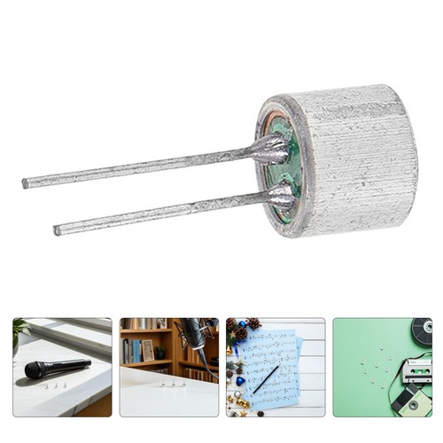 100pcs 6x5mm Electret Microphone Pickup - Copper Electret Condenser Mic ...