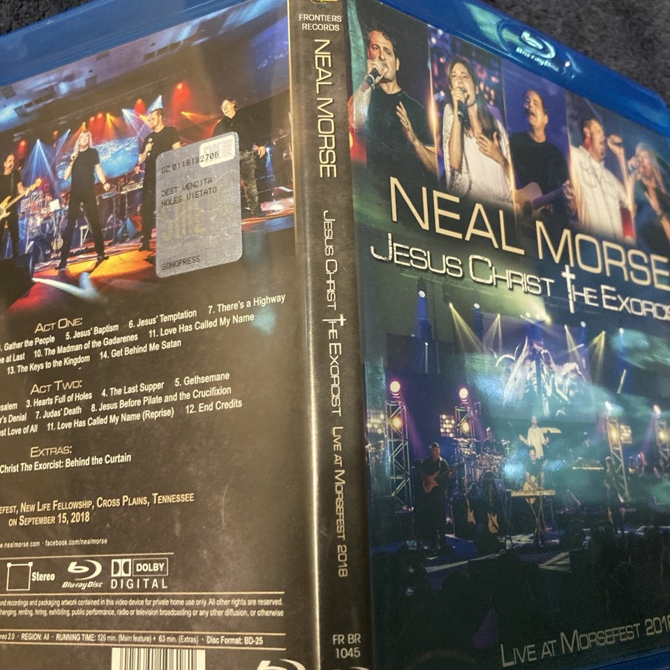 NEAL MORSE Christian Bluray Jesus Christ the Exorcist Morsefest 18 ...