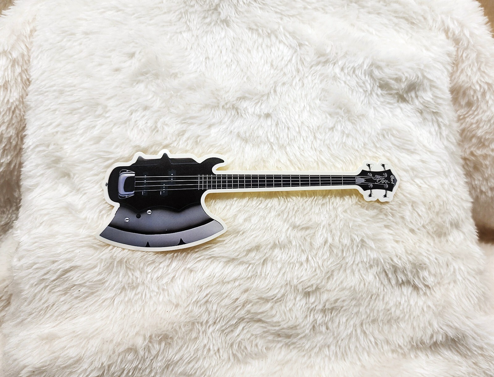 KISS Gene Simmons Cort Axe Sticker | eBay