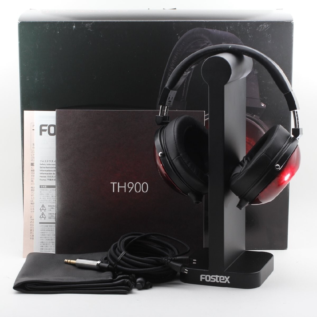 Fostex TH900MK2 Premium Reference Headphones Red - Tested Japan - Good ...