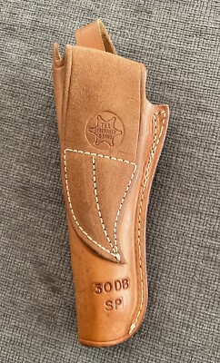 Tex Shoemaker & Sons Gun Holster RH Leather New | eBay