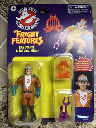 The Real Ghostbusters RAY STANTZ Fright Features Action Figure Jail Jaw ...