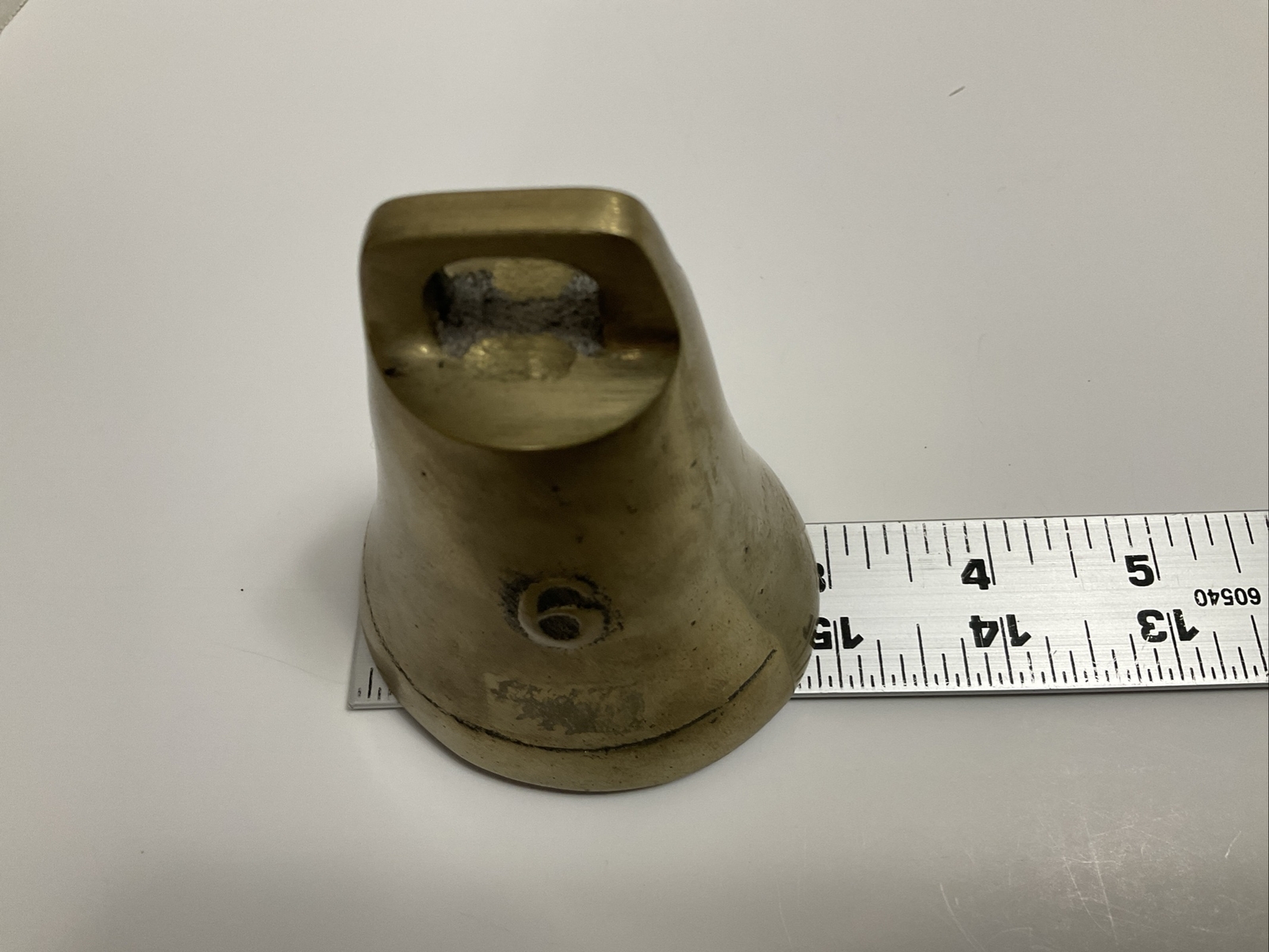 Polished BRONZE / BRASS COWBELL # 6 Argentinian Gaucho Cow Bell Rodeo ...