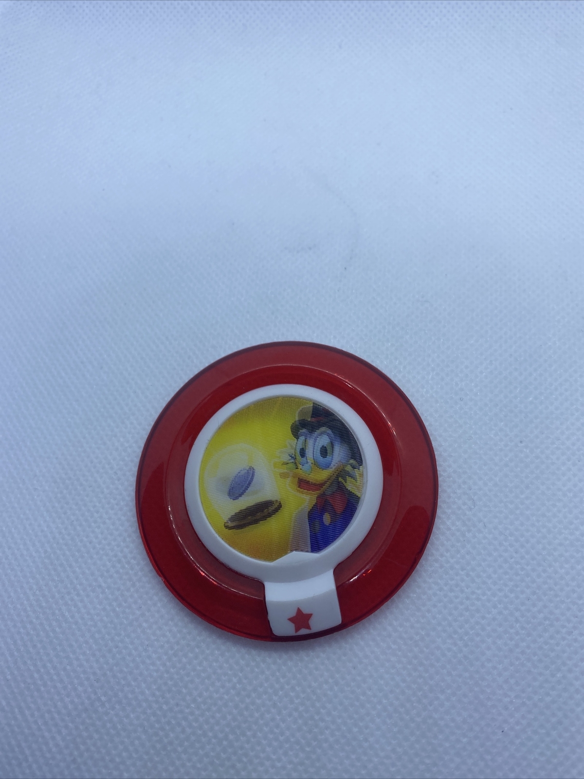 DISNEY INFINITY Power Disc Scrooge Lucky Dime Rare! TRU Toys R Us ...