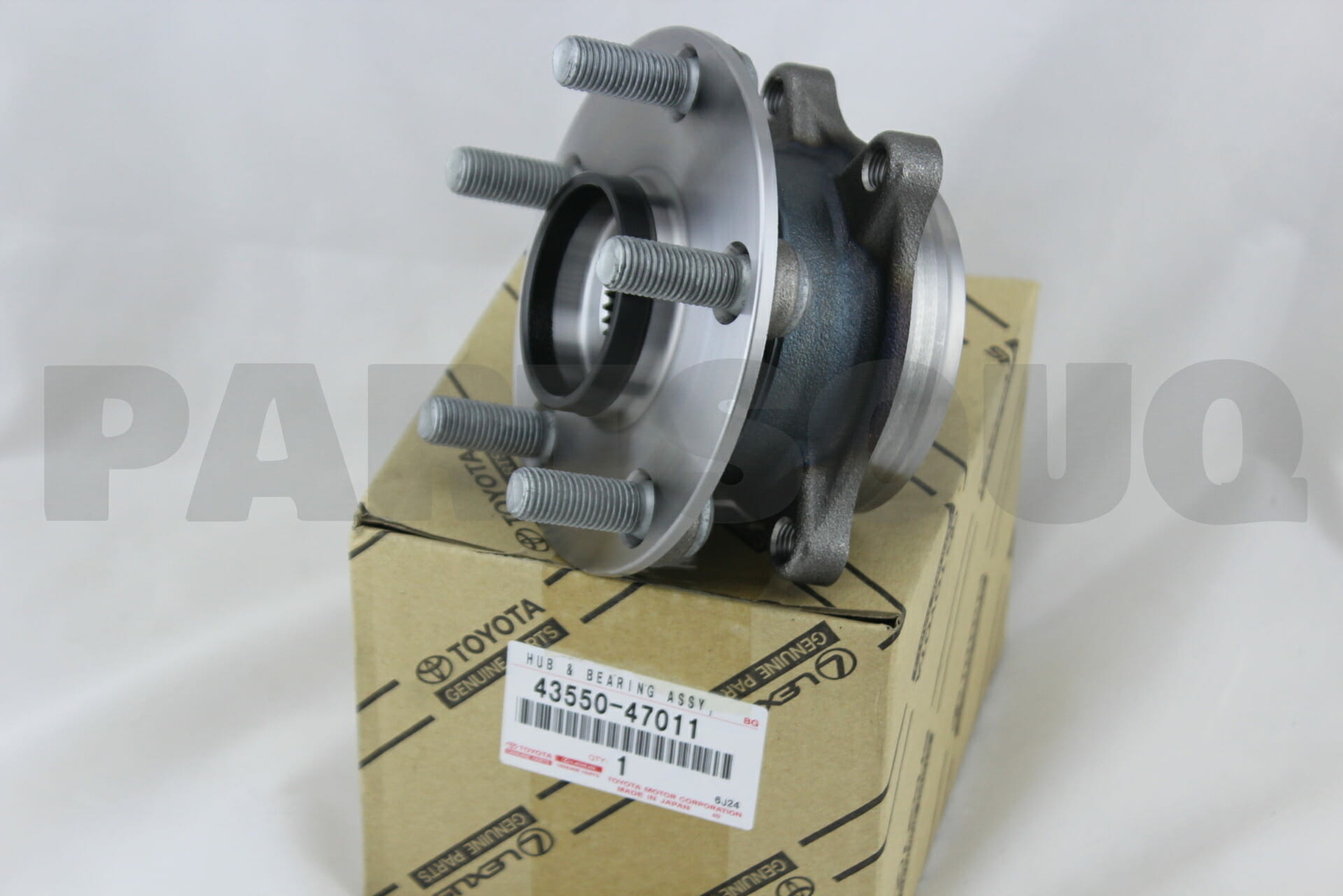 4355047011 Genuine Toyota HUB SUB-ASSY, FRONT AXLE, RH/LH 43550-47011 ...