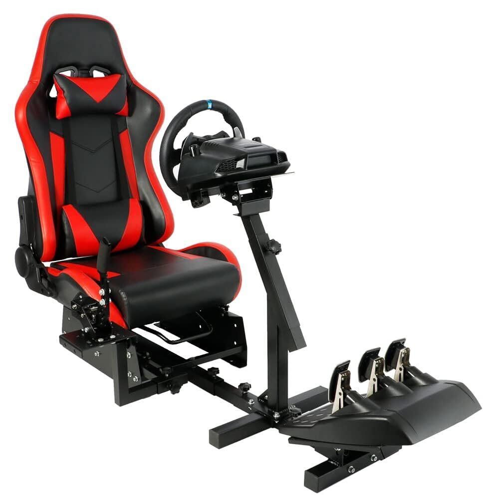 Hottoby Racing Simulator Cockpit with Seat Fit Logitech G29 G920 G923 ...