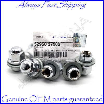 NEW GENUINE Wheel Lug Nuts for Genesis, Azera, Equus, Amanti & Sedona ...