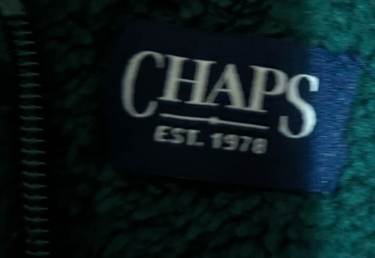 $80 RALPH LAUREN CHAPS Sherpa Thick Pile Fleece Jacket Forest Green Mens M #c41 | eBay