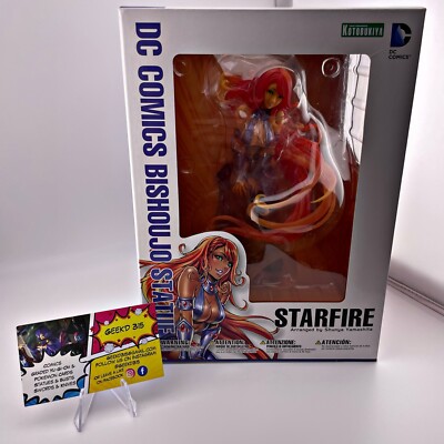 Starfire DC Comics Bishoujo Statue Kotobukiya NIB | eBay