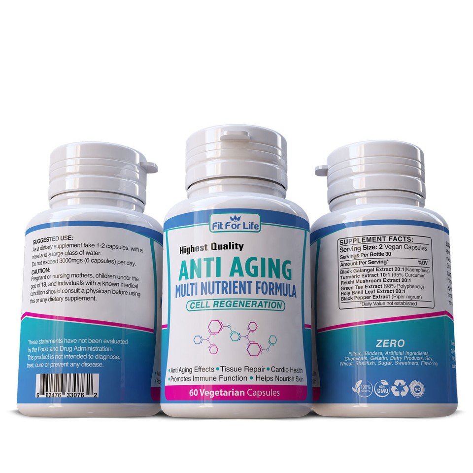 ANTI AGING TISSUE CELLULAR REPAIR IMMUNE BOOSTER MULTI NUTRIENT ...
