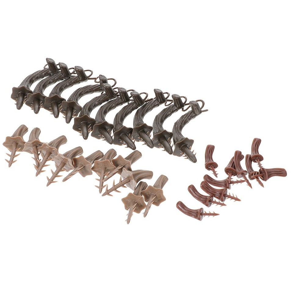 60 Pcs DIY Pumpkin Handle Plastic Pumpkin Handle Harvest Day Prop ...