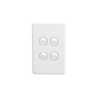 Clipsal Classic C2000 Series Four Gang Flush Light Switch 10Amp ...
