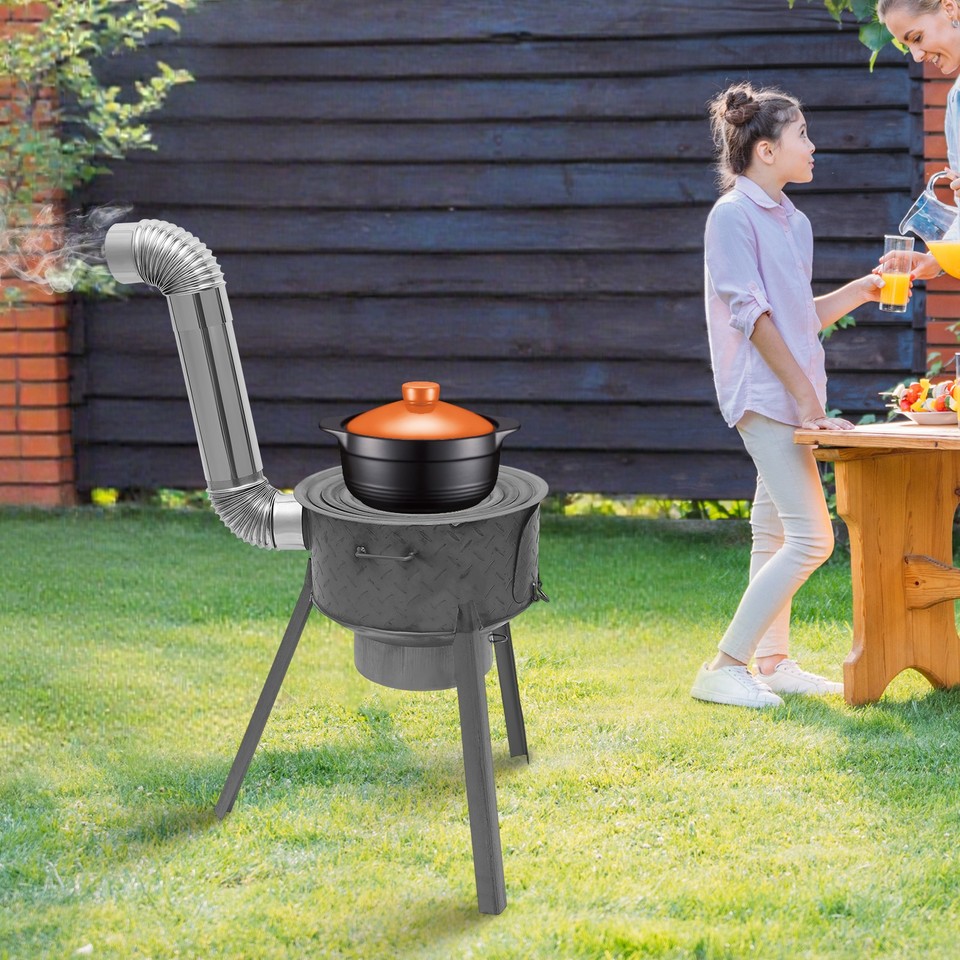 Multifunction Wood Burning Stove, Camping Wood Stove, Portable Wood ...