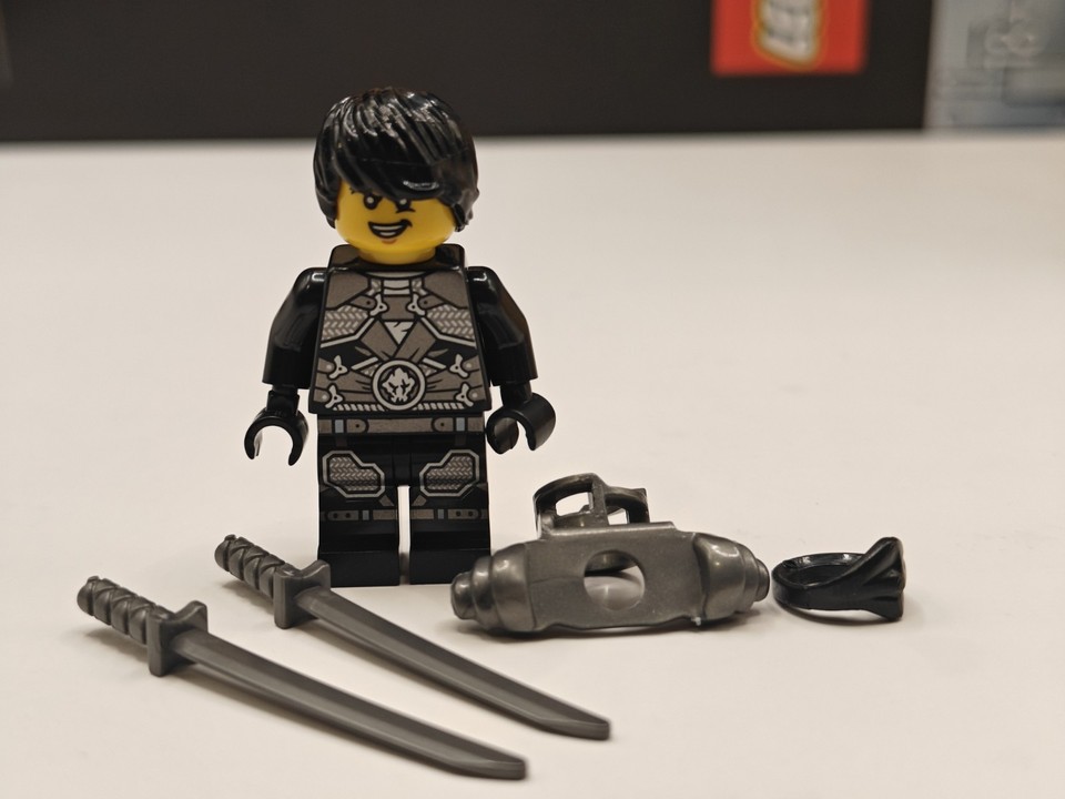 NEW Ninjago Cole Rebooted Stone Armor Custom Lego Minifigure w dual ...