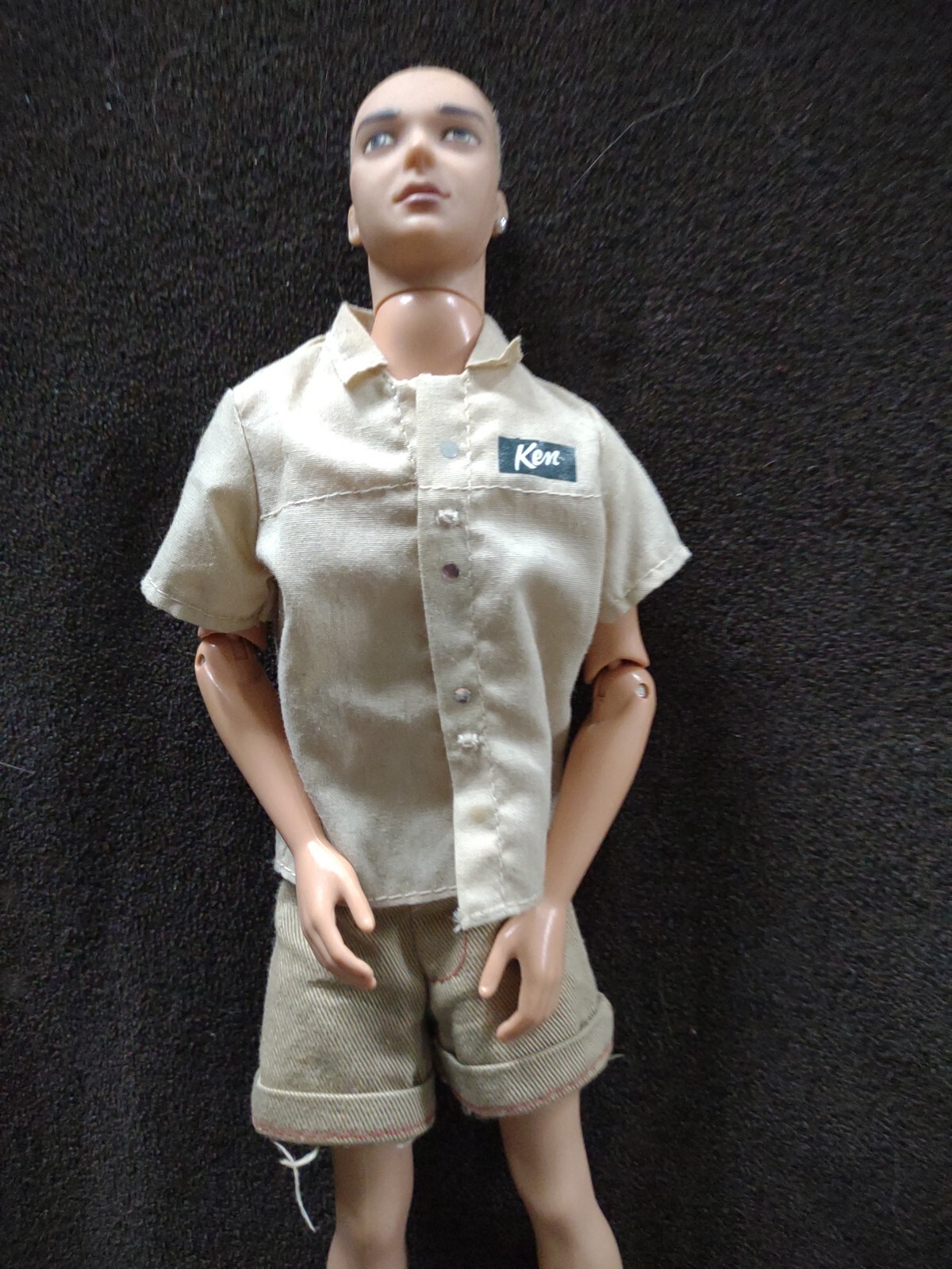 Mattel Flavas 2003 Liam Boy Fashion Doll Articulated Black Flocked Hair ...