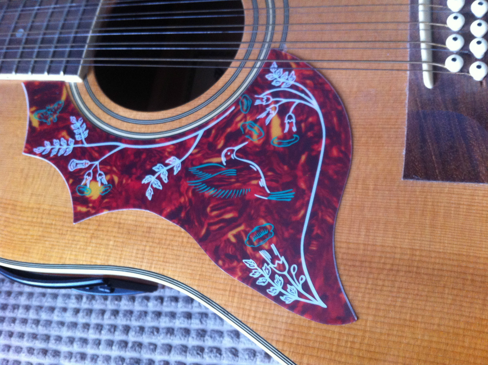 Acoustic guitar j200 sj200 style scratchplate pickguard left hand ...