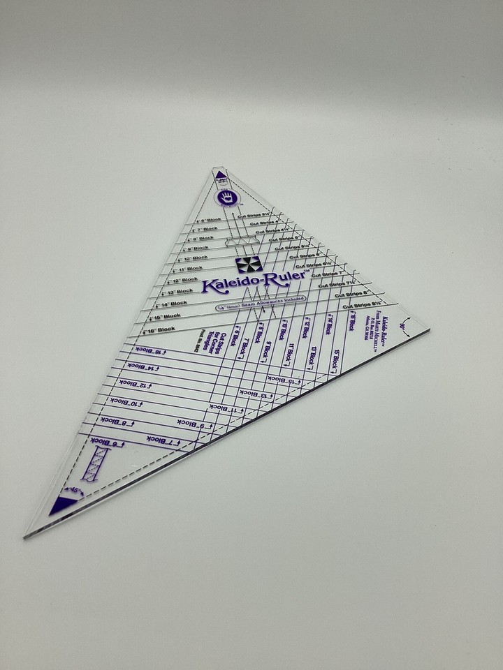 Marti Michell #8967 Small Diagonal Set Triangle Ruler 3" - 9" Blocks ...