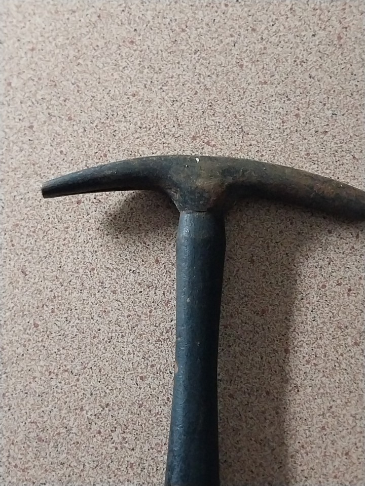 Vintage Tool, Metal Hammer, Wooden Handle, Might be panel beating ...