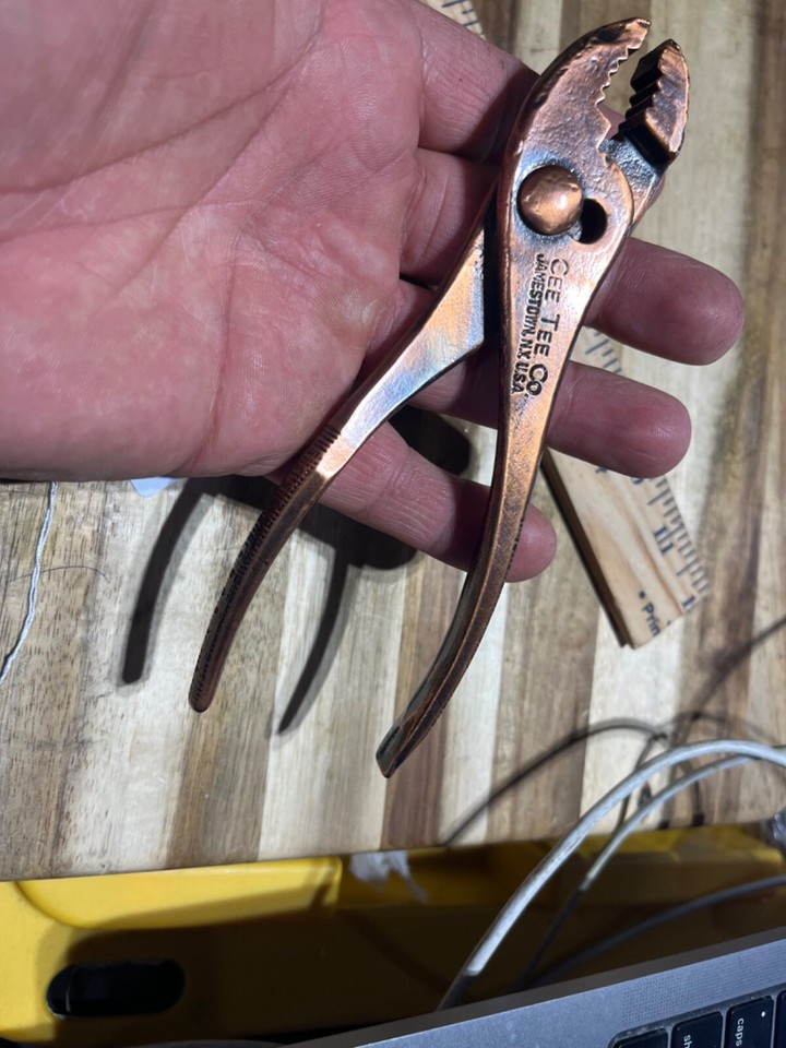 Vintage Rare Cee Tee Co. Jamestown NY pliers (23951) | eBay