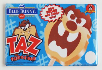 Tasmanian Devil Ice Cream FRIDGE MAGNET sign Tazmanian looney tunes | eBay