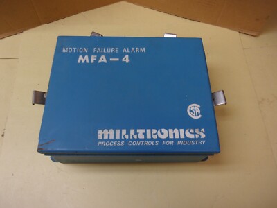 Sensors - Milltronics Mfa-4 Motion Failure Alarm Sensor