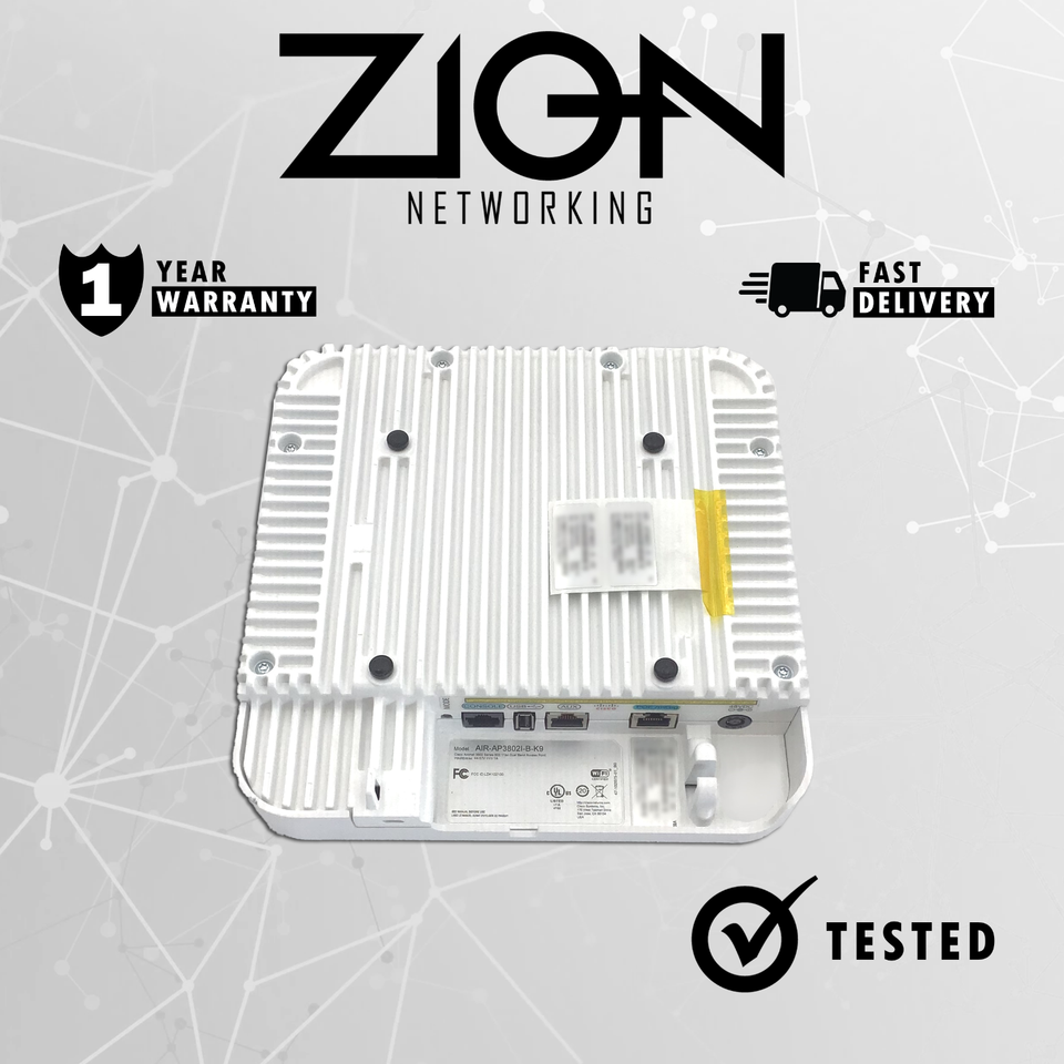 Cisco AIR-AP3802I-B-K9 Access Point Aironet 3802 802.11ac 2.4/5 GHz | eBay