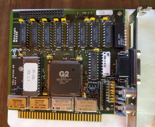 MaxLogic MX656 EGA video card - Tandy 1000 IBM Computer compatible ...