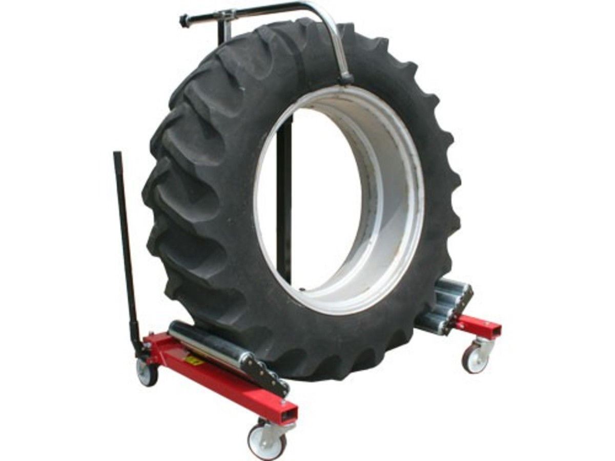 Farm Tractor Tire Heavy Duty 2600 LB. Capacity Portable Wheel Dolly | eBay
