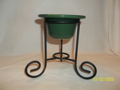 Vintage Aroma Diffuser Burner Wax Melt Tealight W/Stand | eBay