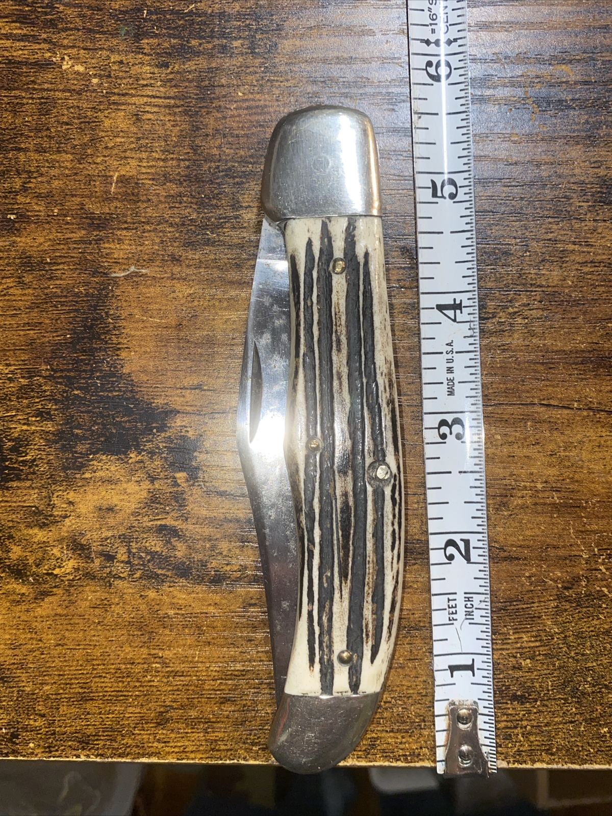 1940-64 CASE XX VINTAGE 5165SAB Winterbottom Bone Folding HUNTER KNIFE ...