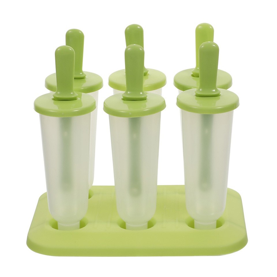 6 Pcs Toddler Ice Pop Tray Candy Molds Homemade Cream DIY Maker | eBay ...