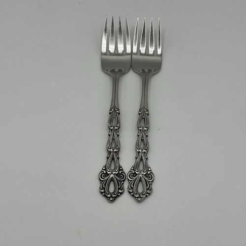 Oneida CHANDELIER Set of 2 Salad Forks Community Stainless Flatware | eBay