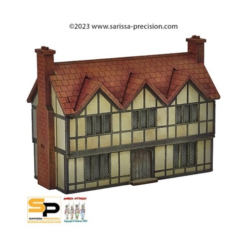 Sarissa Precision Mini Terrain 15mm Timber Framed Manor House Pack SW ...
