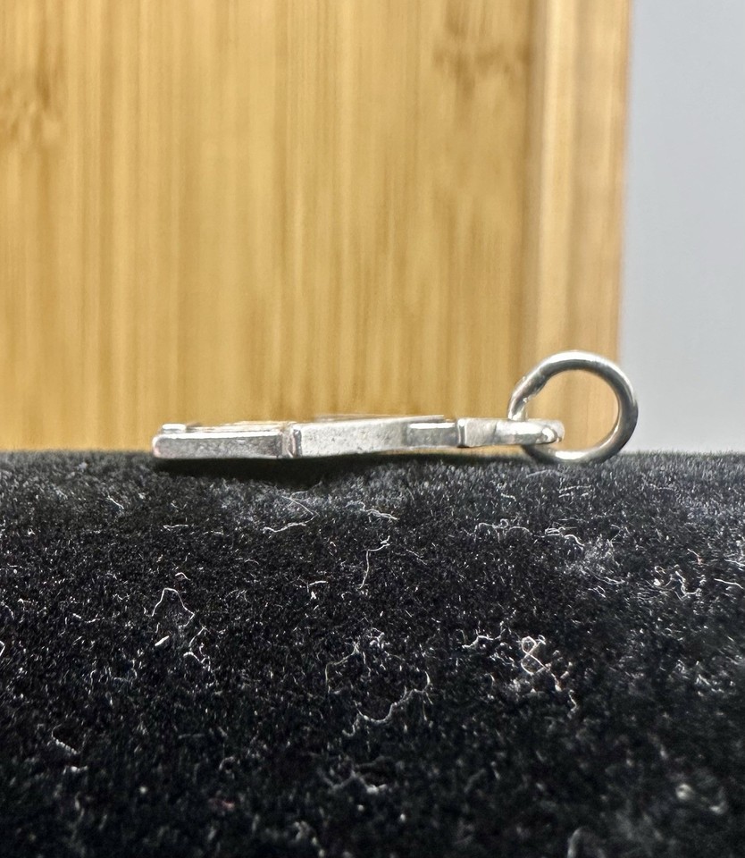 JAMES AVERY Sterling Silver Schoolhouse School Charm Pendant; Teacher ...