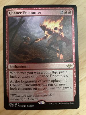 MTG Chance Encounter Modern Horizons 2 277/303 Foil Etched Rare NM/M | eBay