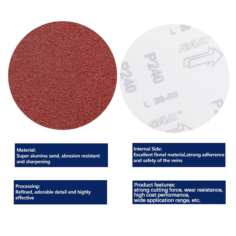 100x 3 inch Sanding Discs 80-3000 Grit for Drill Wet Dry Hook Loop ...