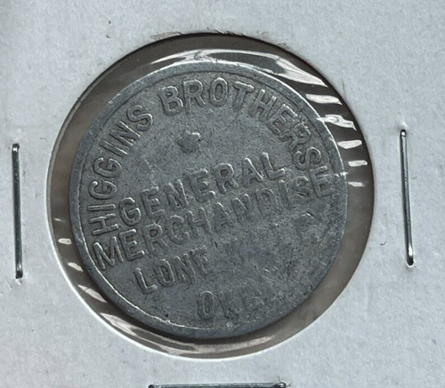 Higgins Brothers 25 Cents Trade Token - Lone Wolf OK | eBay