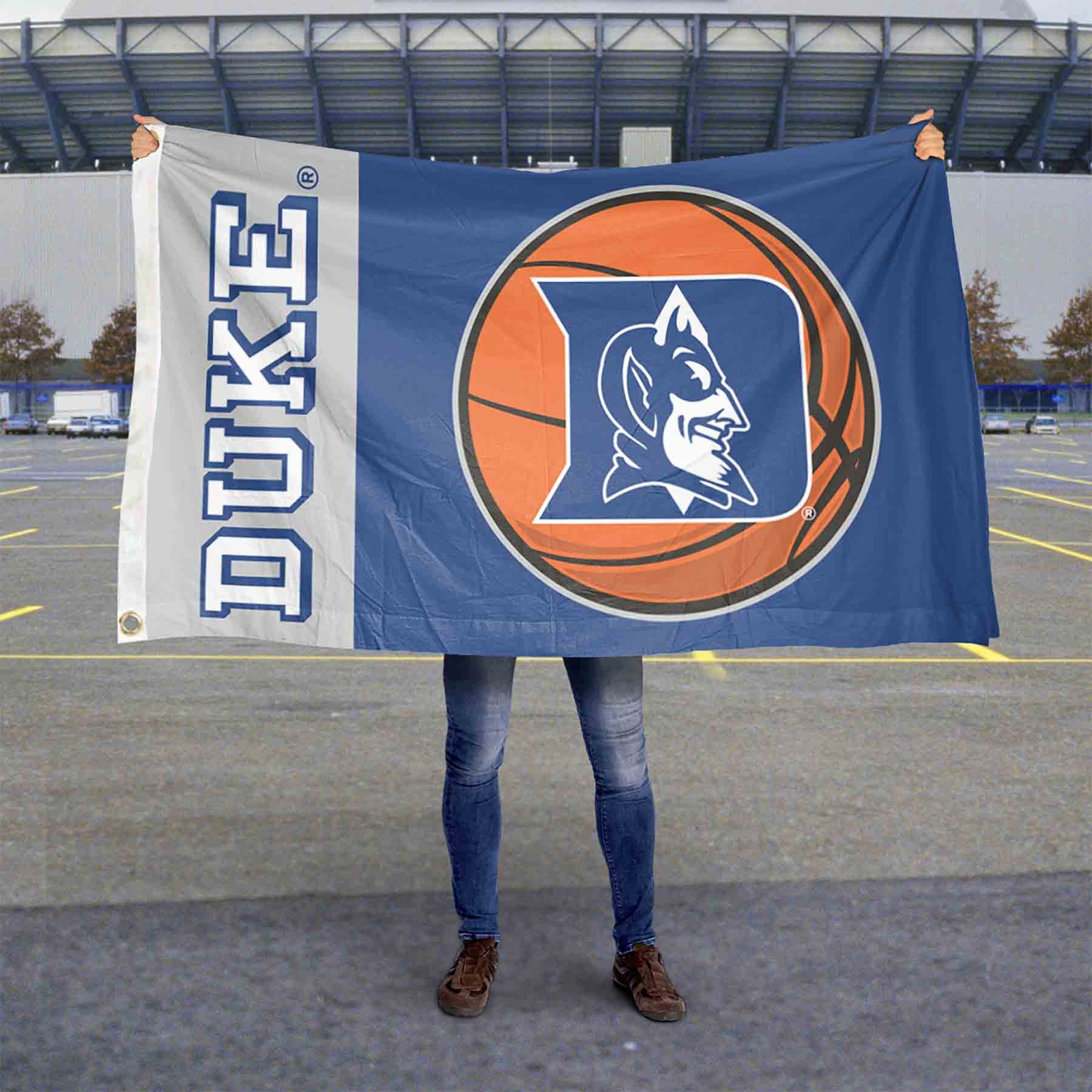 Duke Blue Devils Basketball Logo Flag Large 3x5 | eBay