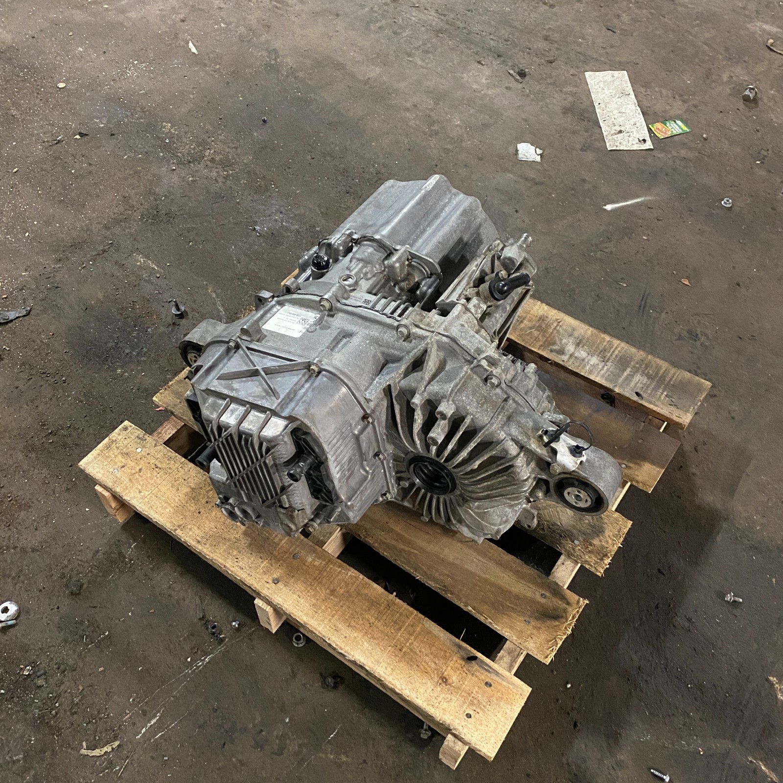 2015 TESLA MODEL S 85D AWD REAR DRIVE UNIT ENGINE ELECTRIC MOTOR OEM ...