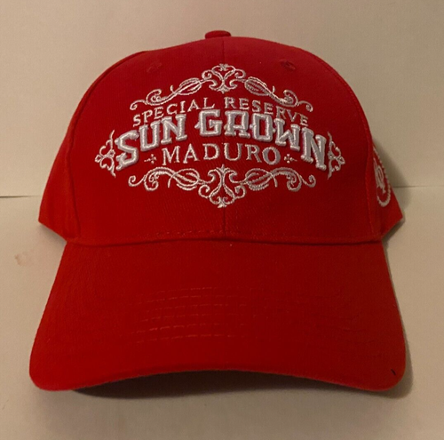 Rocky Patel Sun Grown Maduro Cigars Red Baseball Cap | eBay