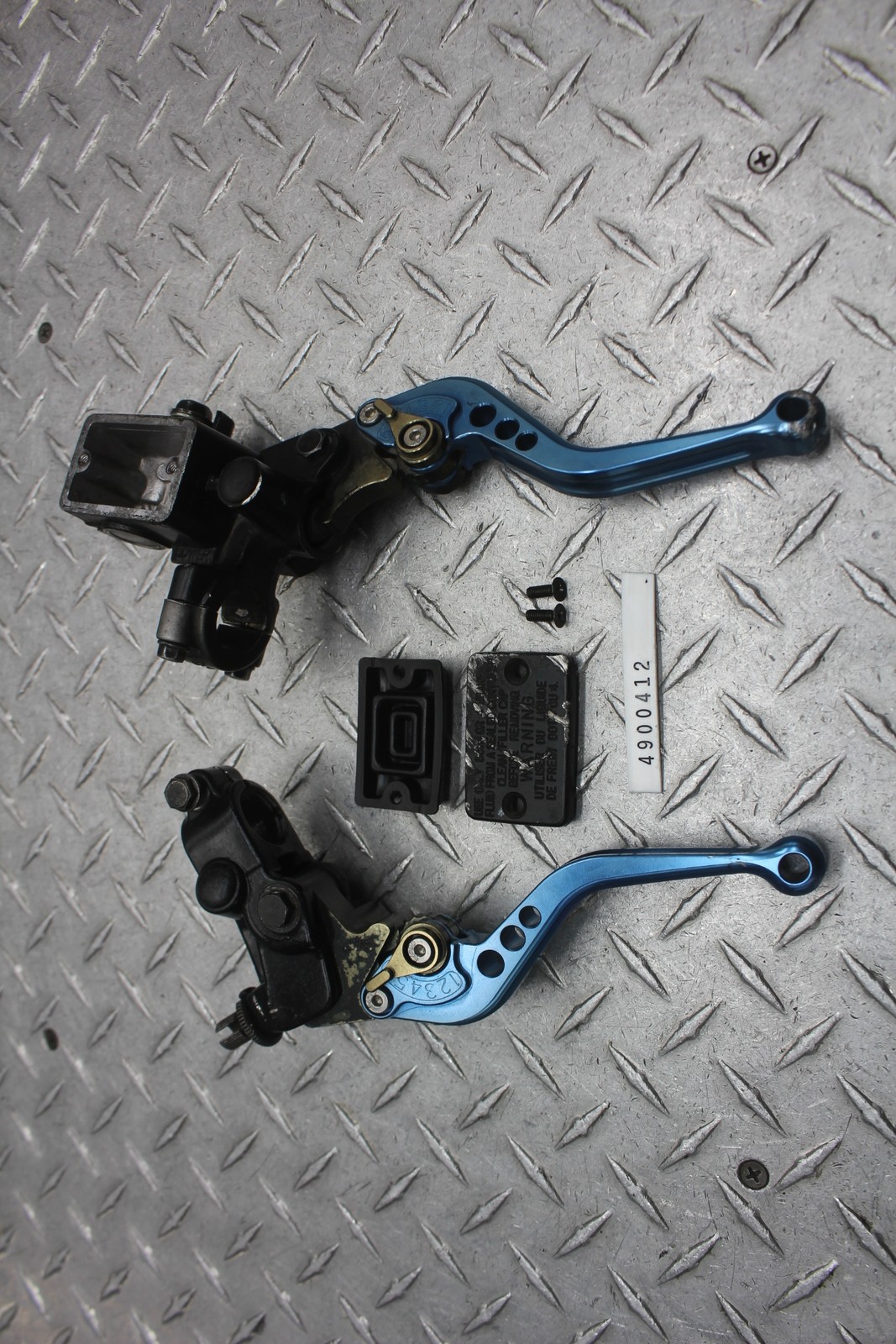 2009 KAWASAKI NINJA 250R EX250J FRONT BRAKE MASTER W/ CLUTCH PERCH ...